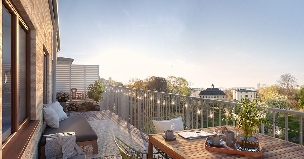 Sisusta parveke viihtyisäksi - Bonava