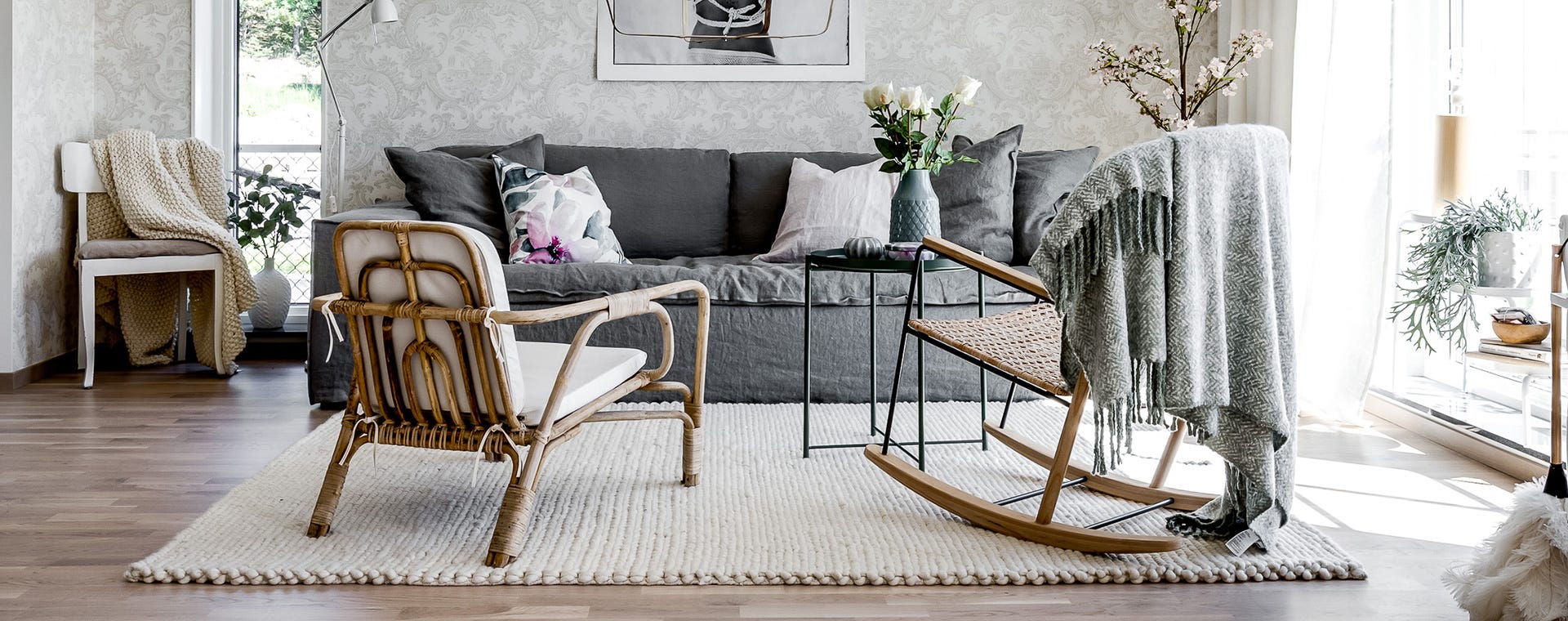 Persoonallinen sisustus vaaleaan kotiin - Bonava