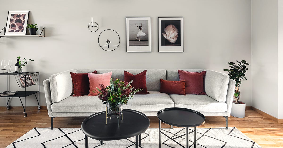 Persoonallinen sisustus vaaleaan kotiin - Bonava